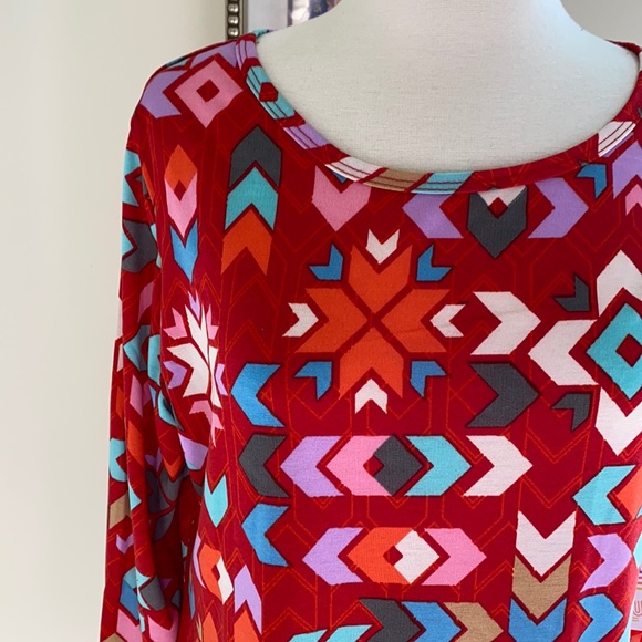LuLaRoe | Dresses | Lularoe Geometric Print Debbie Dress | Poshmark